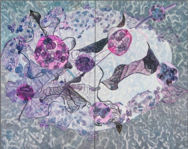 The spring of lepra tree Drawing by jin xinbo | Saatchi Art