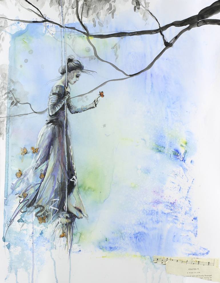 Take the Hope That's Given (sold) Drawing by Sara Riches | Saatchi Art