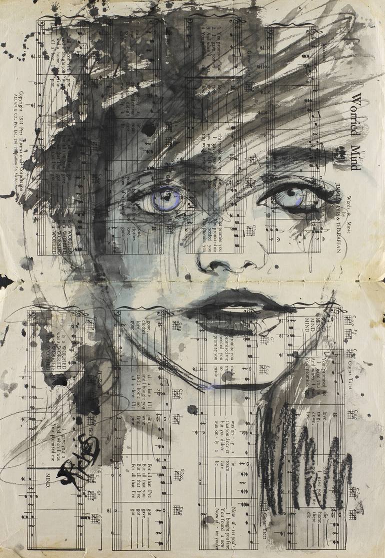 Worried Drawing Worry Drawing