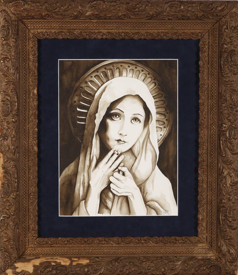 My Immaculate Misconception SOLD Painting by Cory Basil | Saatchi Art