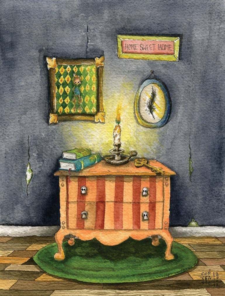 A Frame Away [diptic] SOLD Painting by Cory Basil | Saatchi Art