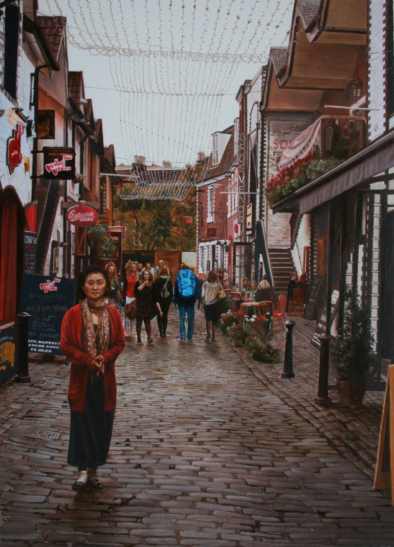 The Twain Shall Meet Painting by Chris Jenkinson | Saatchi Art