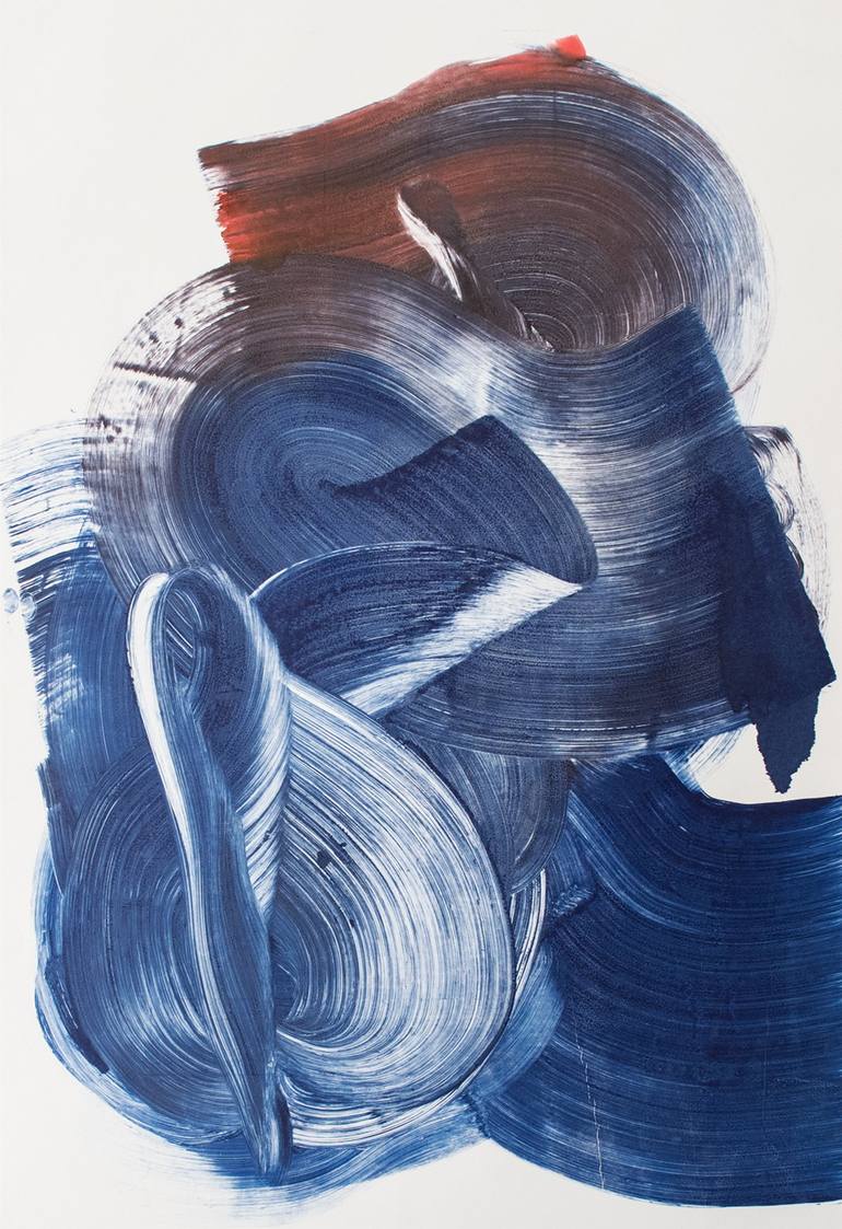 Haptic color - Limited Edition of 1 Printmaking by Jolanta Gmur ...