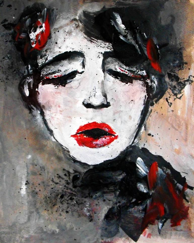 Androgynia 02 Painting by Maia Sandrine | Saatchi Art