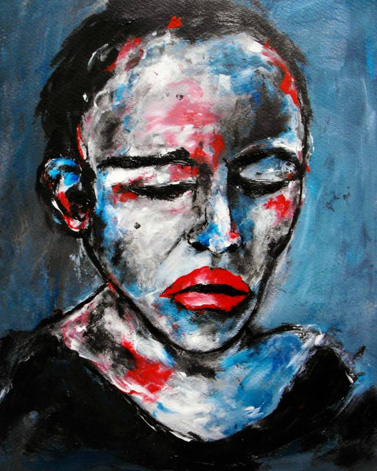 Androgynia 03 Painting by Maia Sandrine | Saatchi Art