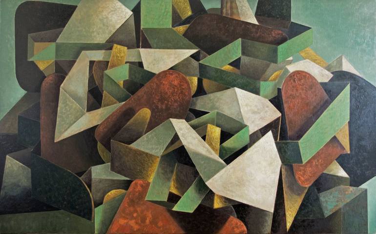 Untitled 9 Painting by Berend Boorsma | Saatchi Art