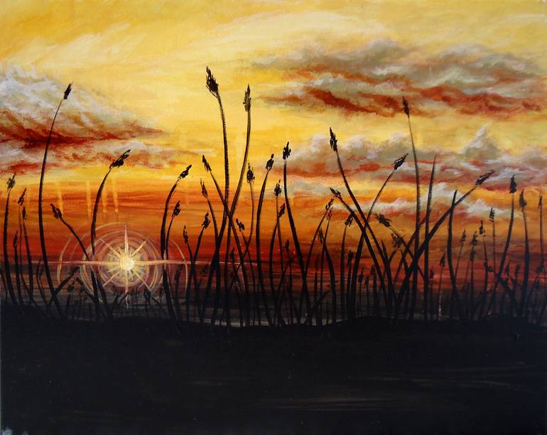 Mid-West Horizon Painting by HEIDI MARKS | Saatchi Art