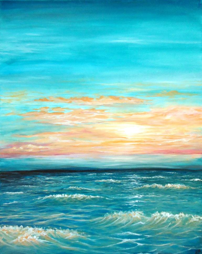 Tranquility Painting by HEIDI MARKS | Saatchi Art