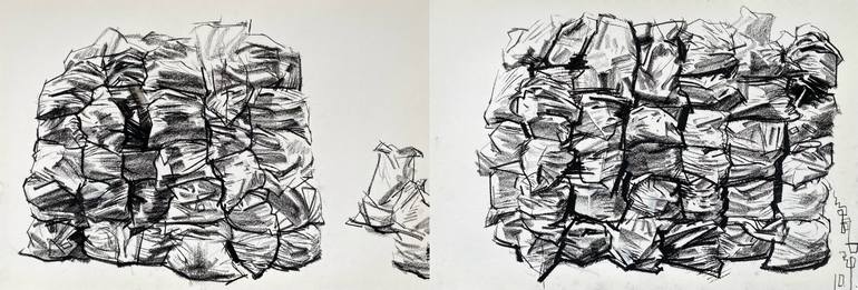 格grid241028 Drawing by Gao Cheng | Saatchi Art