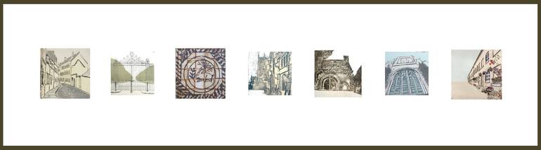 Cirencester Walk Printmaking by Catherine Williams | Saatchi Art United ...