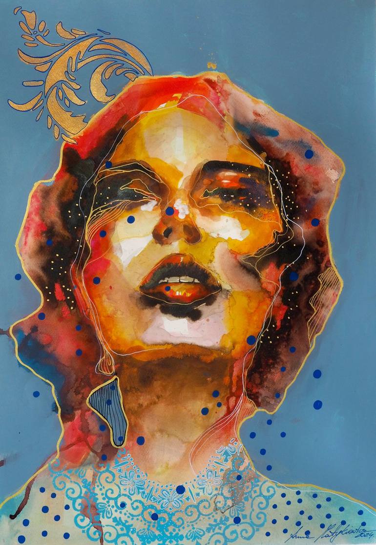 Symphony of the Heart Painting by Anna Matykiewicz | Saatchi Art