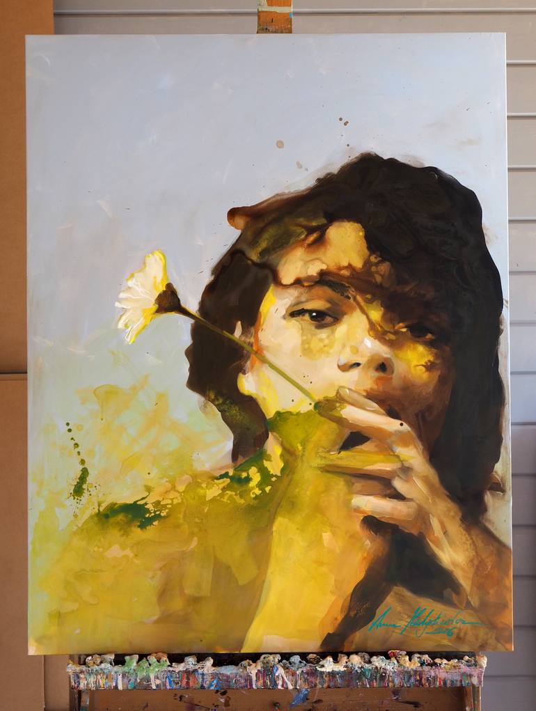 Held Lightly Painting by Anna Matykiewicz | Saatchi Art