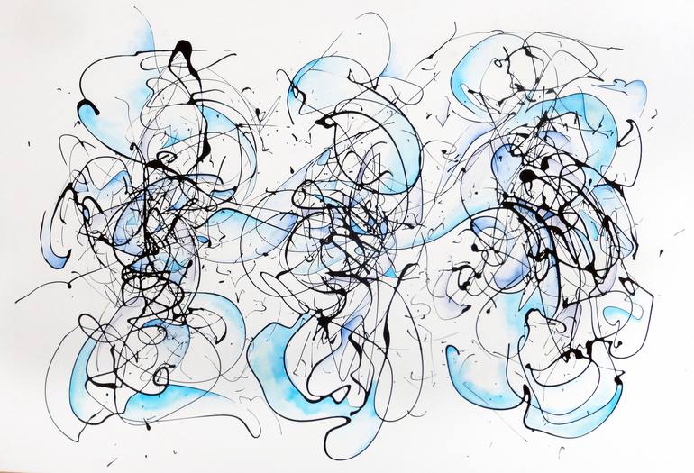 Cartoon No.6 Painting by John Sharp | Saatchi Art