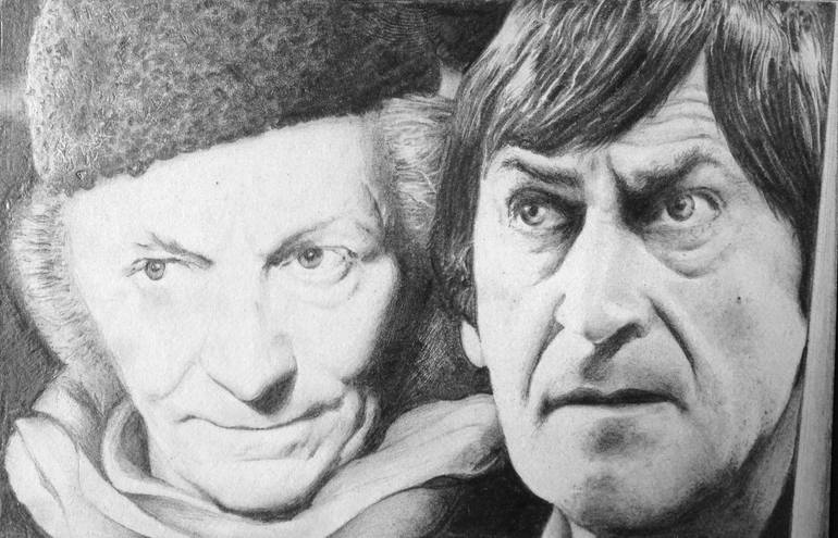 The Older Doctors Drawing by Karl Percival | Saatchi Art