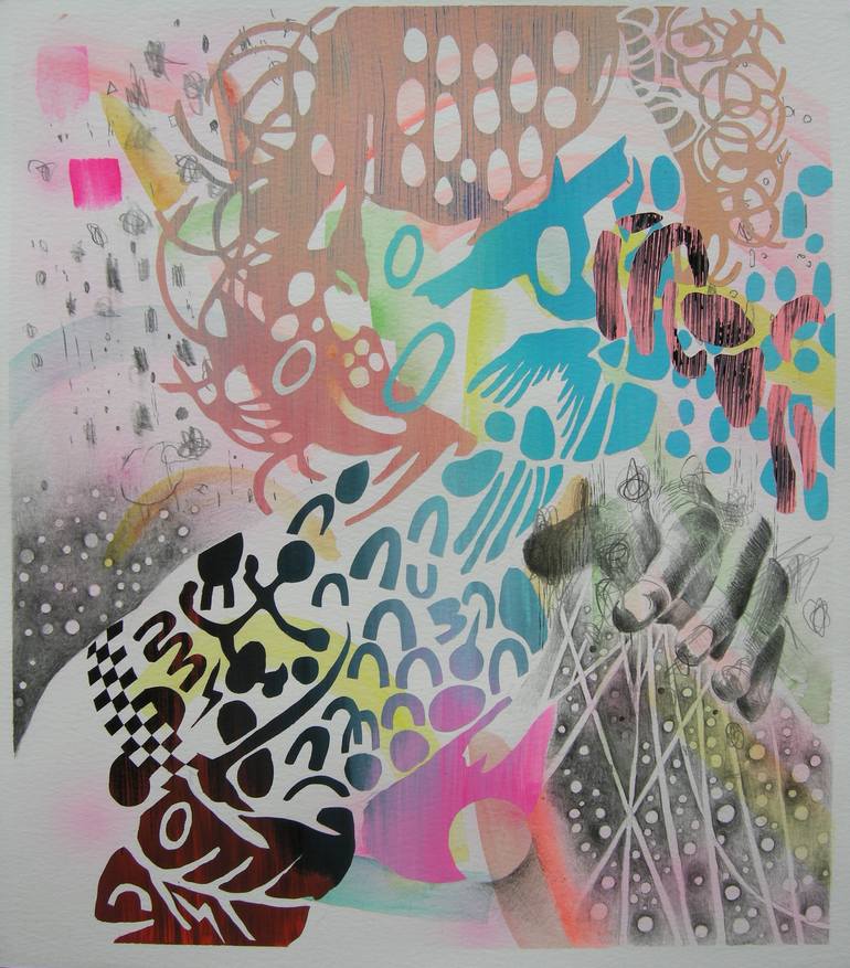 compulsion Painting by Carlson Hatton | Saatchi Art