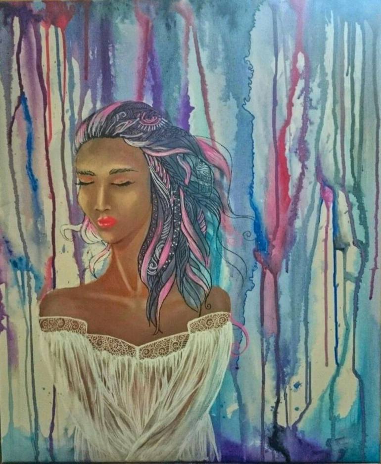 FRAGILE Painting by Ana Calin | Saatchi Art