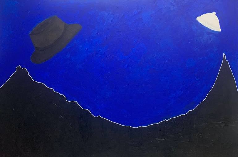 A TALE OF TWO TITFERS Painting by James Kaye Harris | Saatchi Art