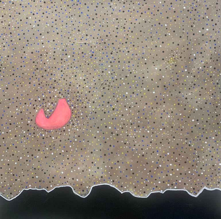 U.P.O. (Unidentified Pink Object) Painting by James Kaye Harris ...