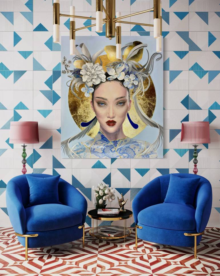 Aurelia Painting by Amalia Pop | Saatchi Art