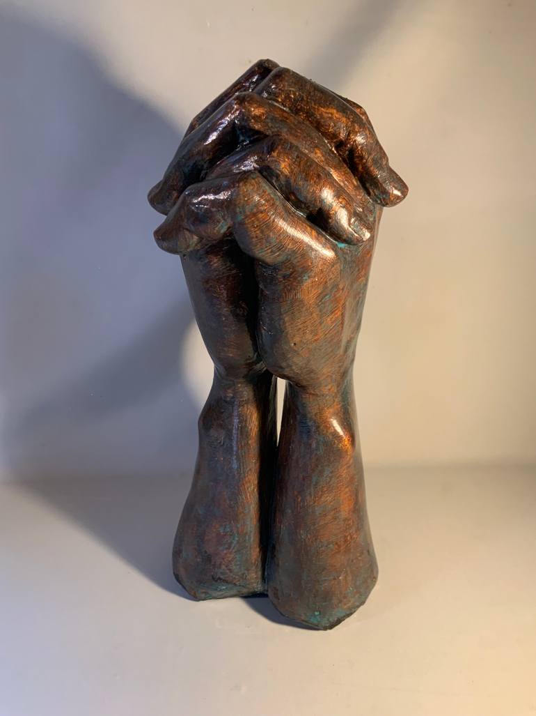Capable Hands Sculpture by Philip Kearney | Saatchi Art