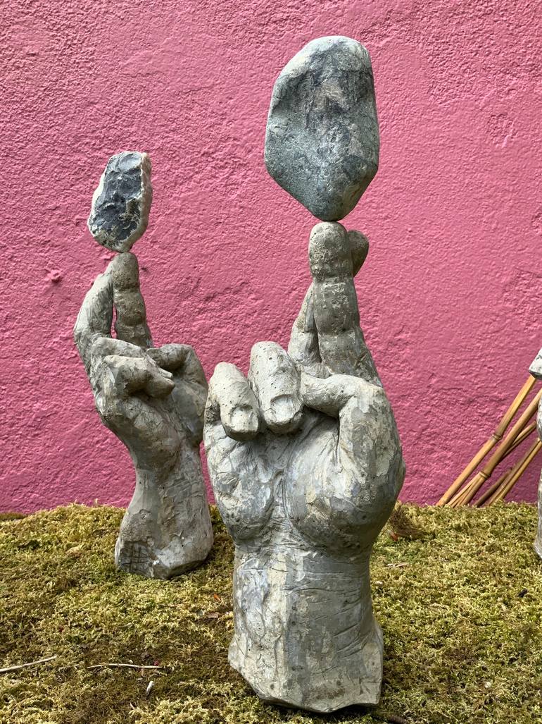 Fingers Crossed Sculpture by Philip Kearney | Saatchi Art