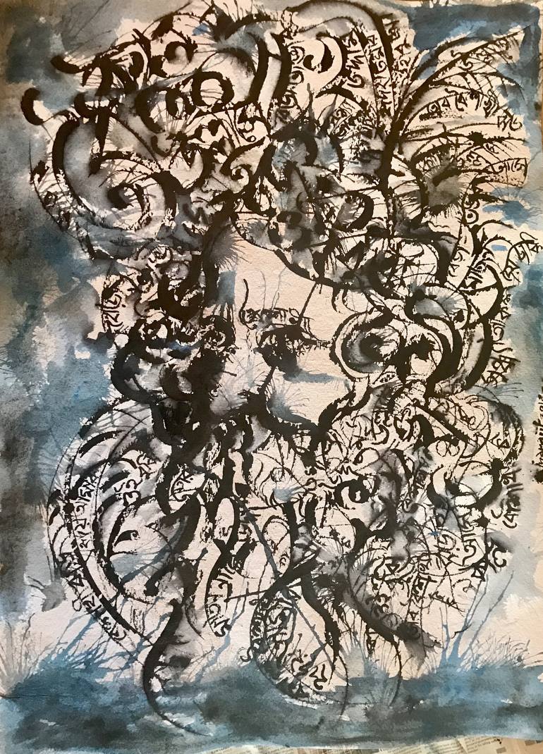 Tempest Drawing by Indrajit Nattoji | Saatchi Art