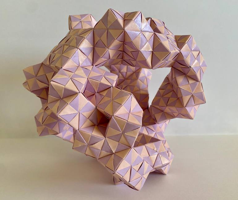 Pinwheel Polyhedron Cubic Engineering Origami Architecture Sculpture by ...
