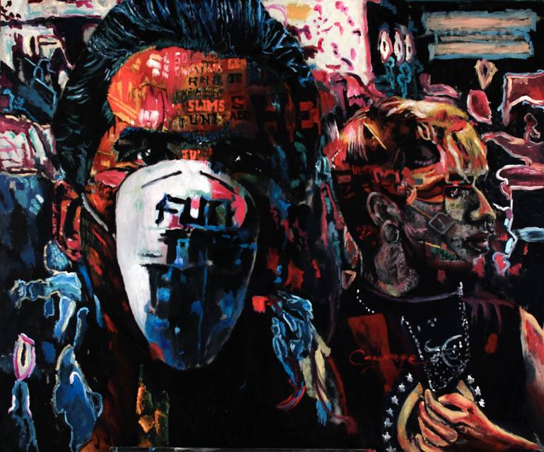 The Right To Protest Painting by Mark Courage | Saatchi Art