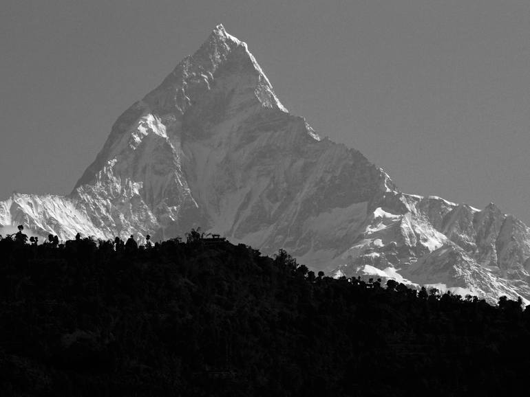 Annapurna peak Photography by Yetish Yetish | Saatchi Art