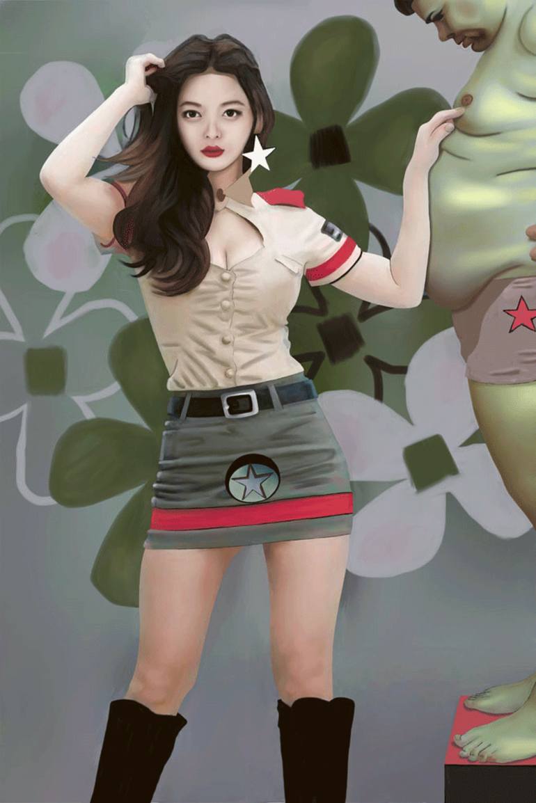 Ding Painting by John Scoville | Saatchi Art