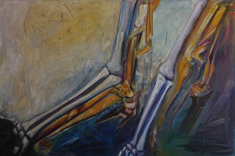 Cartilage Painting by Ruth Young | Saatchi Art