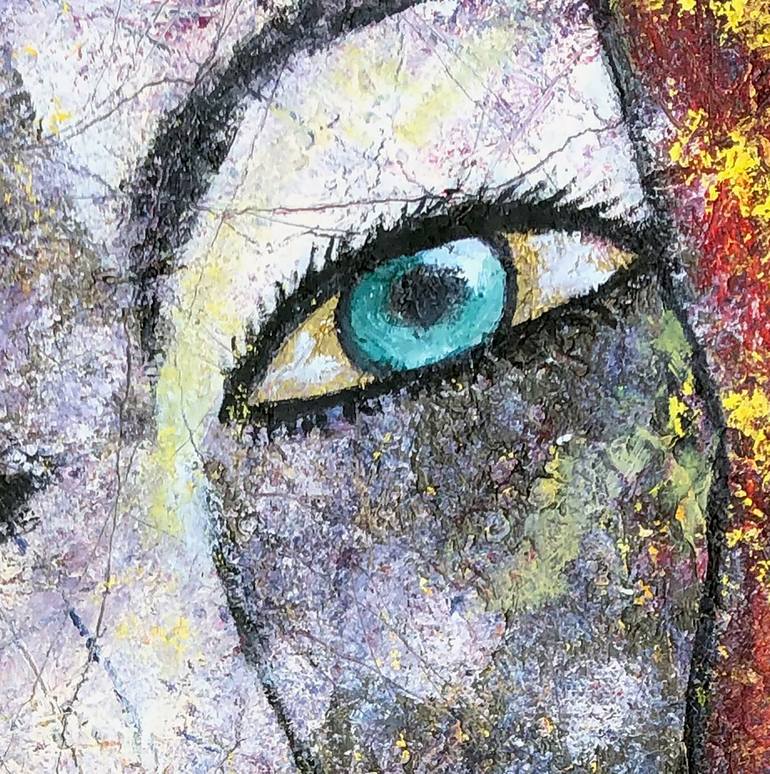 woke woman 9 Painting by Jason Lincoln Jeffers | Saatchi Art