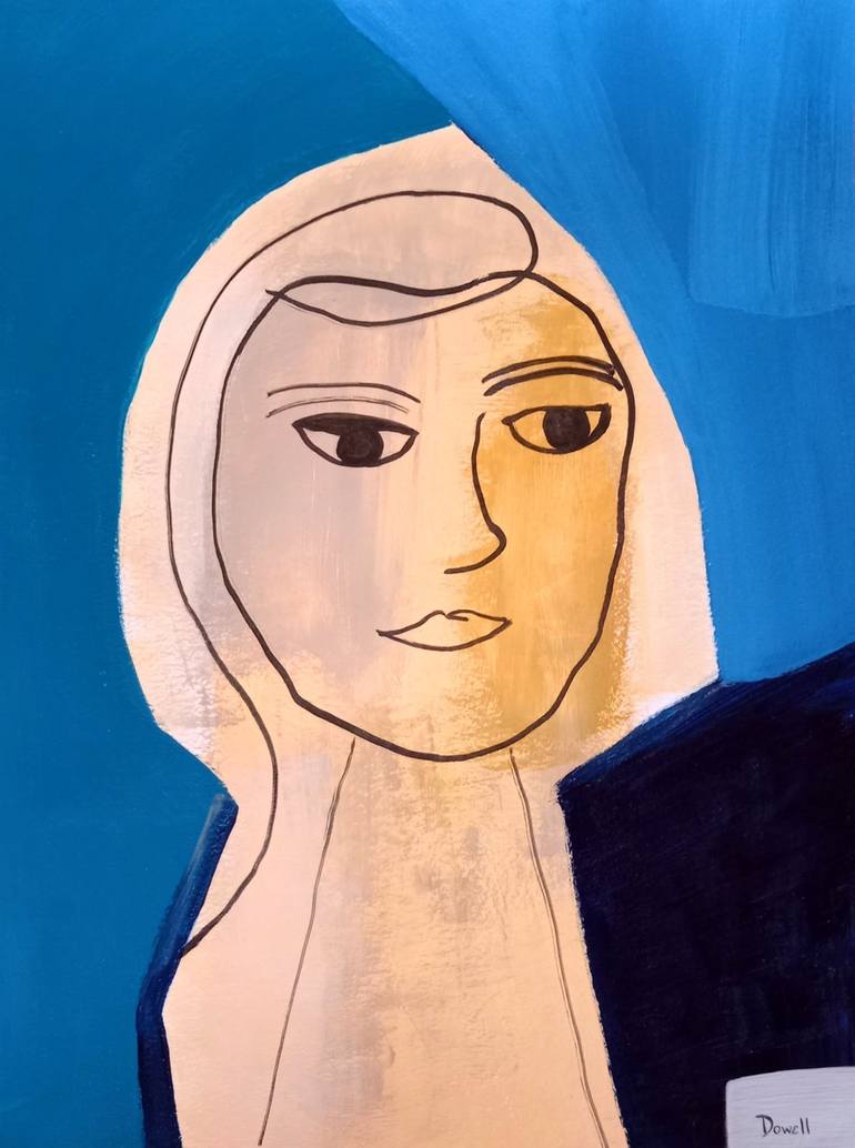 A Woman of Substance Painting by Jill Dowell | Saatchi Art France