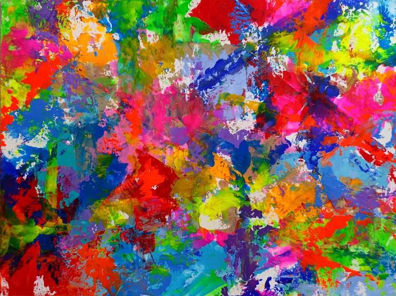 Girl Power Painting by Jill Dowell | Saatchi Art