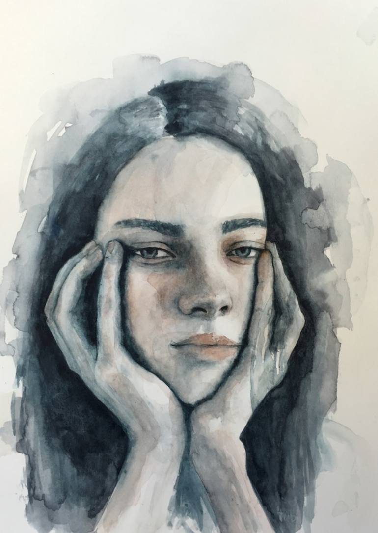 Gaze Painting by TuğBa Duymaz | Saatchi Art