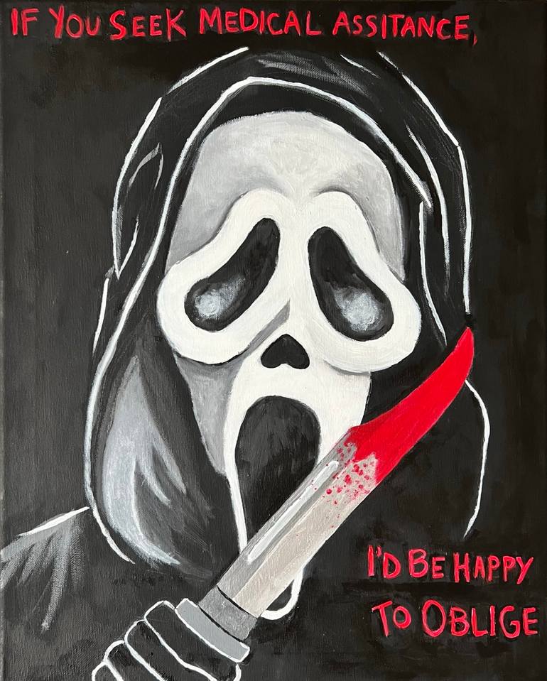 Scream Painting by Jennifer Le Roy | Saatchi Art