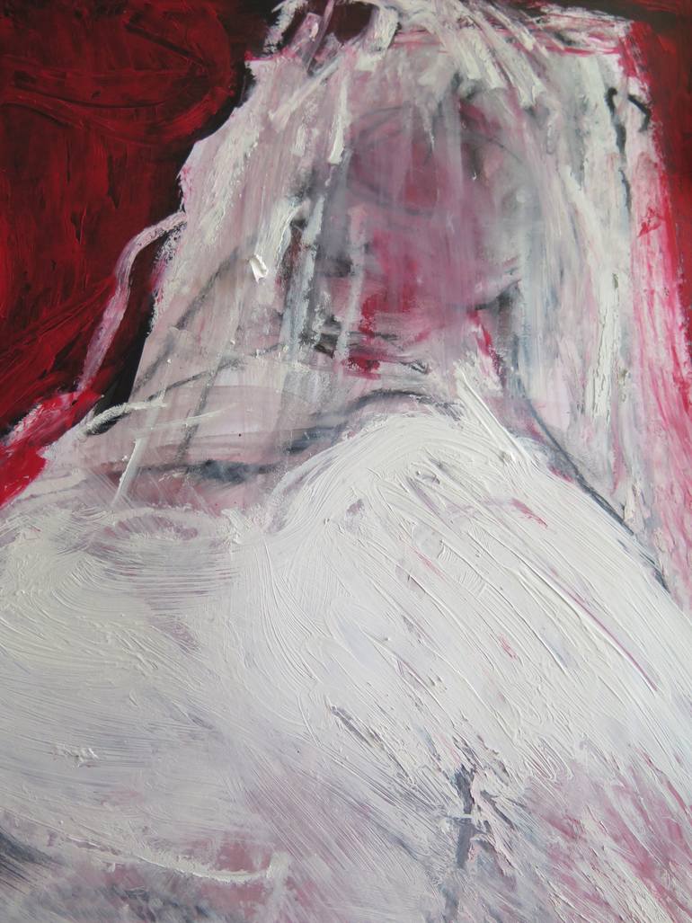 Ghost Bride Painting by Hana Davis | Saatchi Art