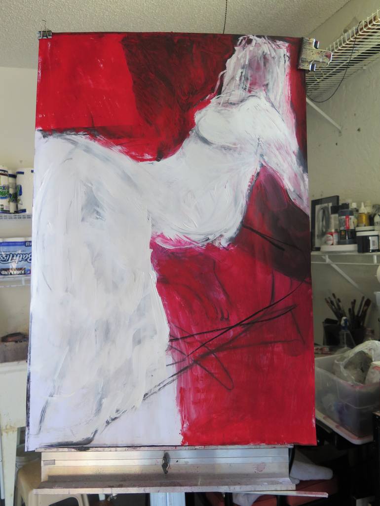 Ghost Bride Painting by Hana Davis | Saatchi Art