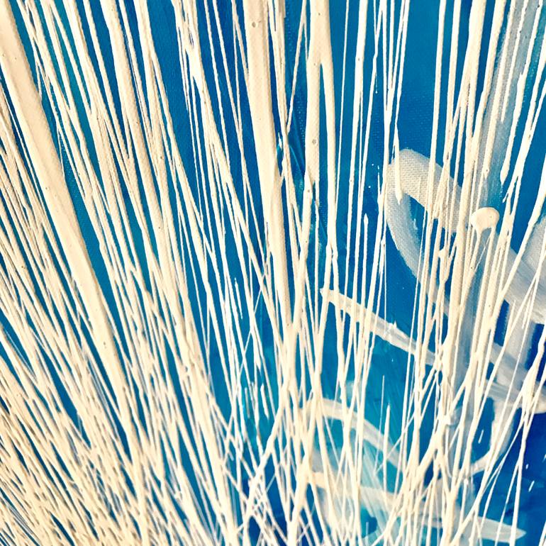 White Lines 14 Painting by Rob van Heertum | Saatchi Art