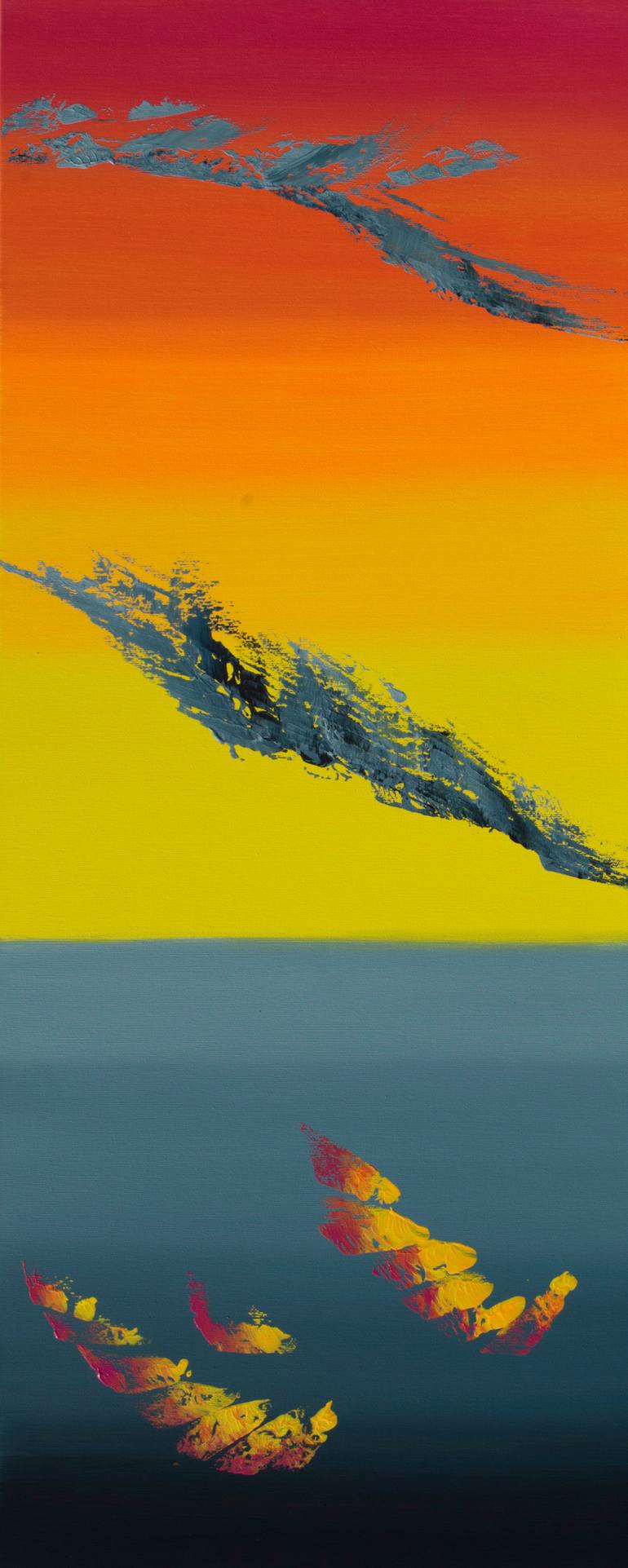 Thunder Painting by Davide De Palma | Saatchi Art