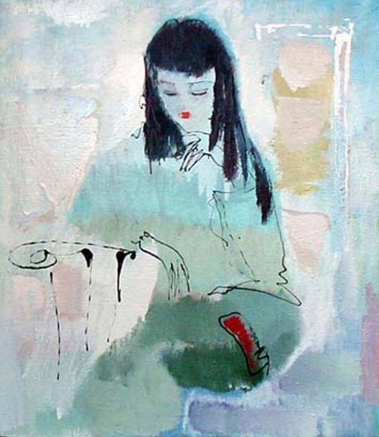 Tamara Painting by Mihail Aksirov | Saatchi Art