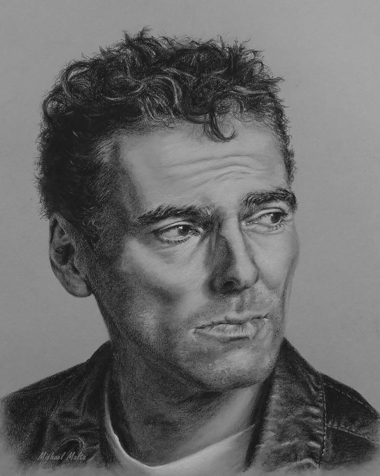 The Glance Drawing by Michael Malta | Saatchi Art