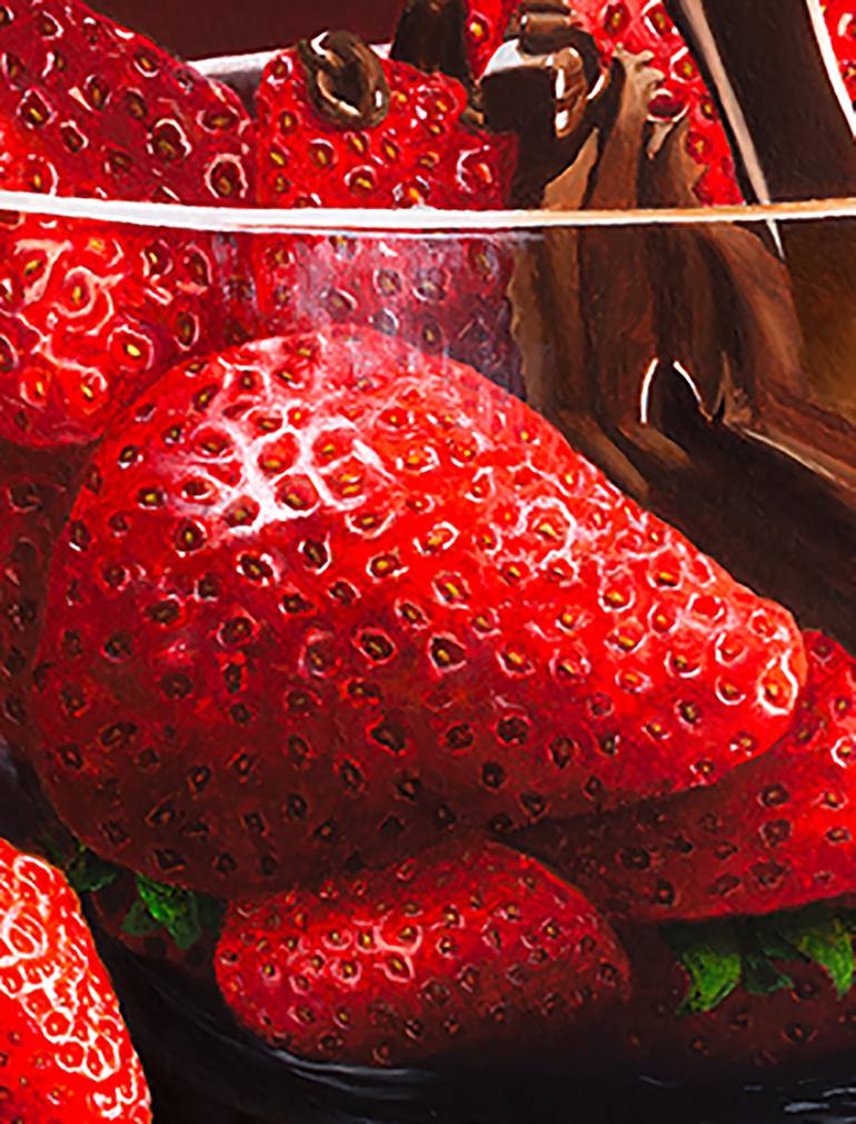 Indulge Painting by Michael Malta | Saatchi Art