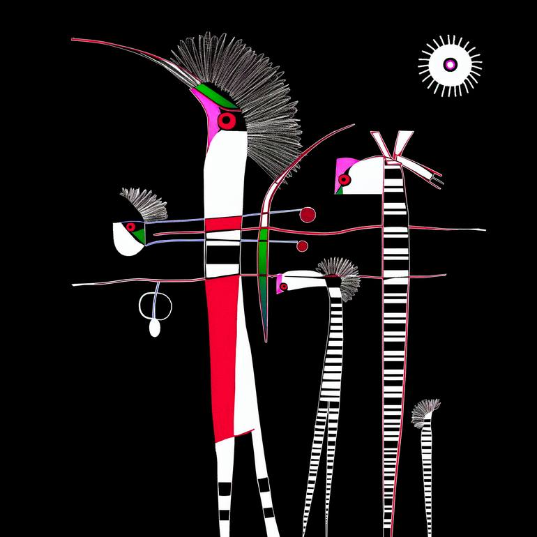 Grafi'KA.zoo.01” Digital by Glen Allison | Saatchi Art