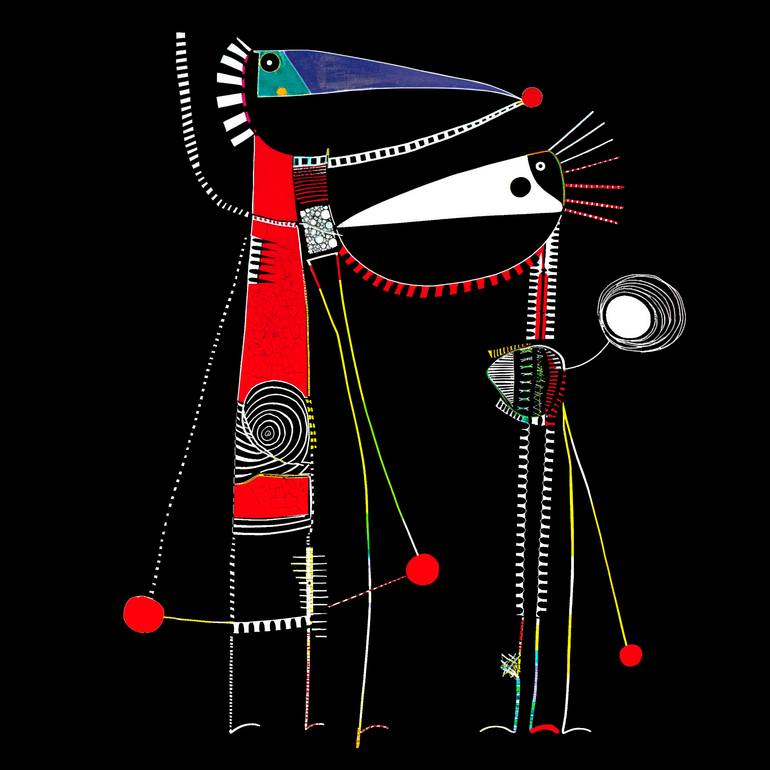 Grafi'KA.zoo.04” Digital by Glen Allison | Saatchi Art