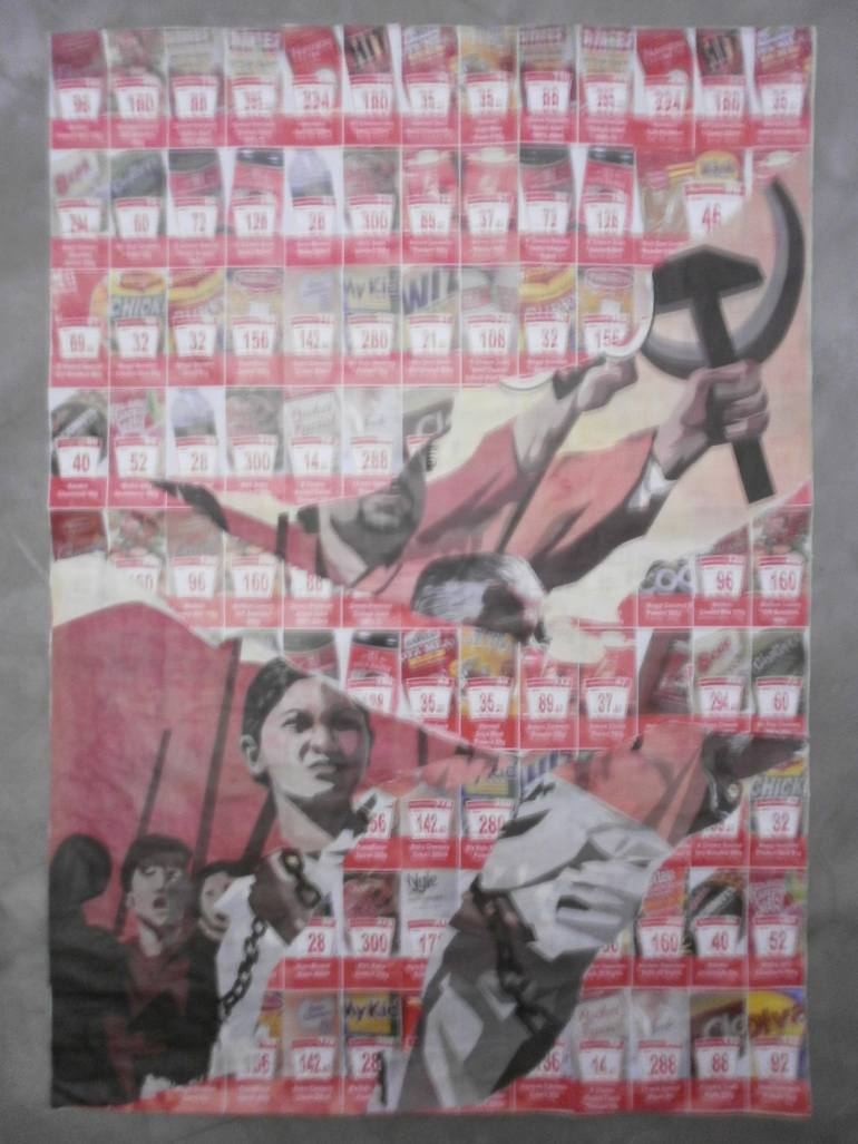 Fragmentation Society Collage by MAG MAG | Saatchi Art