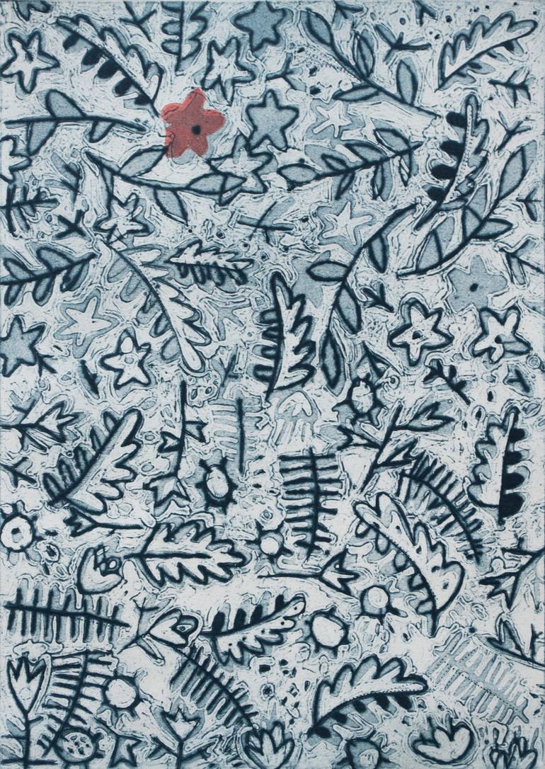 Flower Printmaking by Fhdiakgn Grpf | Saatchi Art