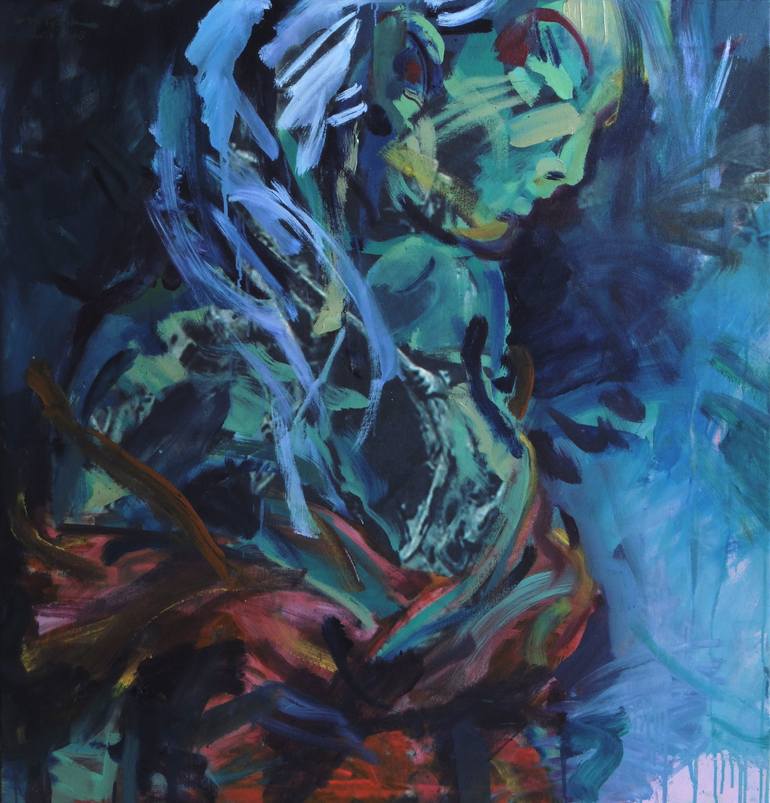 PAU VERTE Painting by Witold Pyzik | Saatchi Art