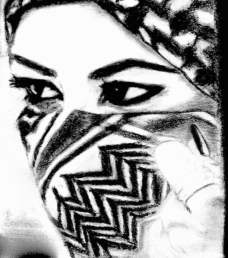 We are Palestine Drawing by Zena Dabbous | Saatchi Art