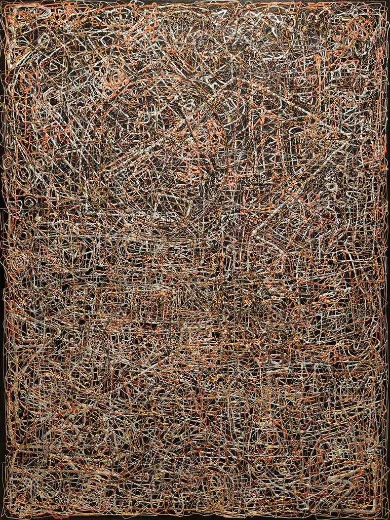 Number 25 Painting by Alexei Grekov | Saatchi Art